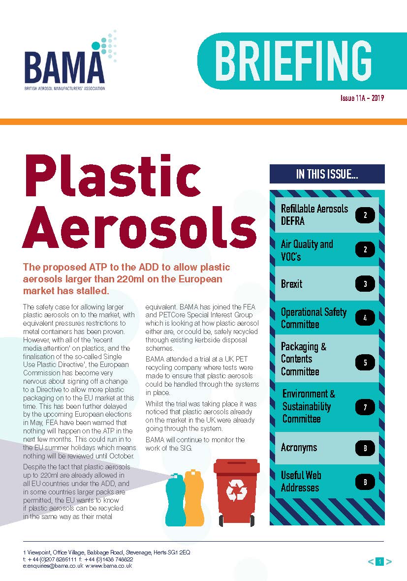 BAMA Briefing Issue 11